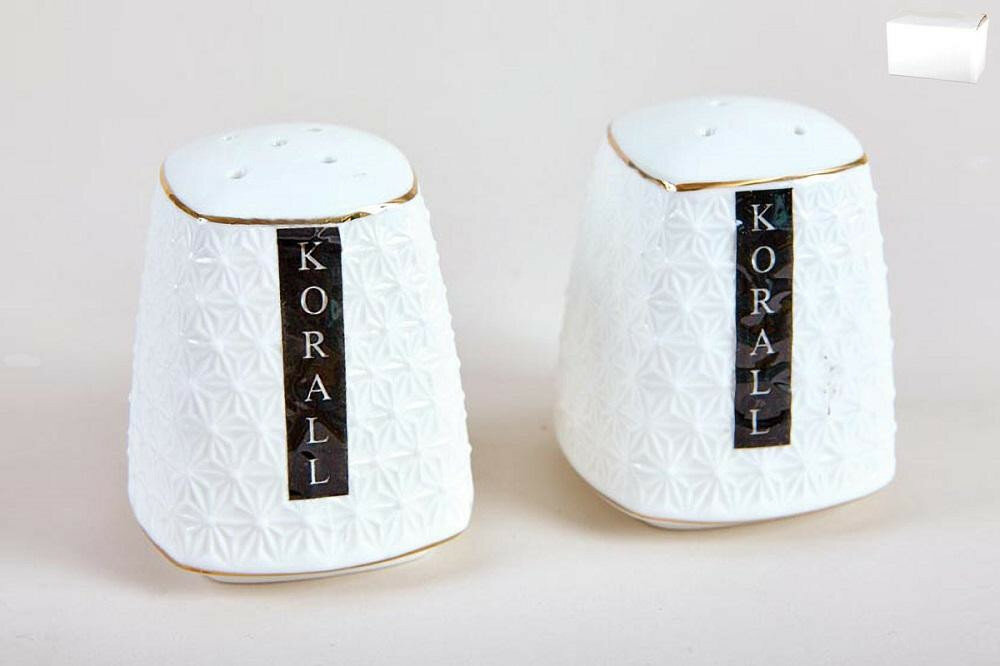 Набор для специй 2 предмета Снежная королева квадрат Коралл 749206