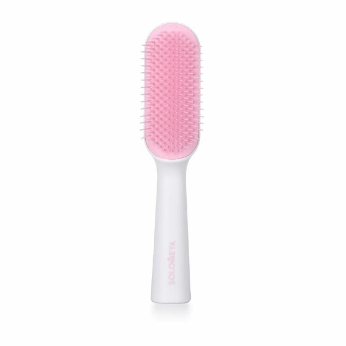 Solomeya Расческа для чувствительной кожи головы в футляре, Розовая / Hair Brush for sensitive scalp, Pink, 1 шт
