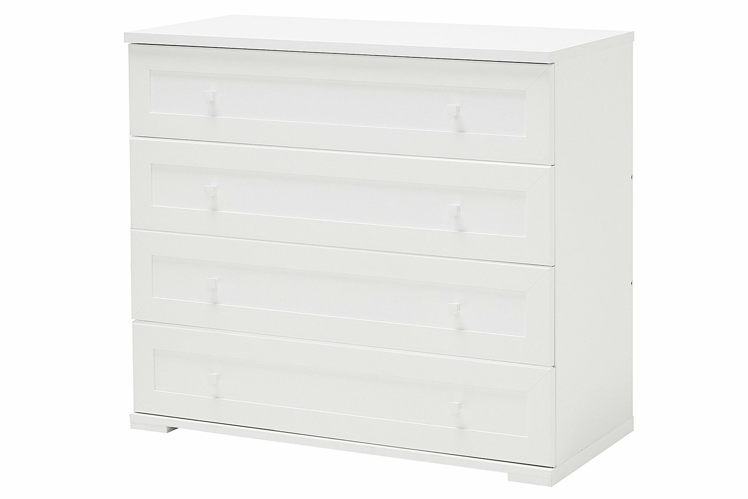 Комод напольный Hoff Харрис, 95х85,1х44,5 см, профиль МДФ, ЛДСП, цвет белый