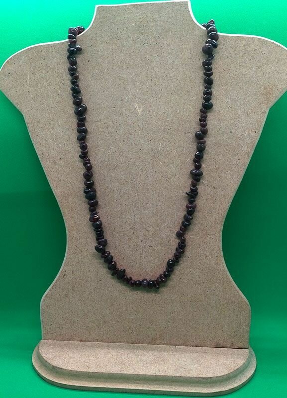 Колье, гранат