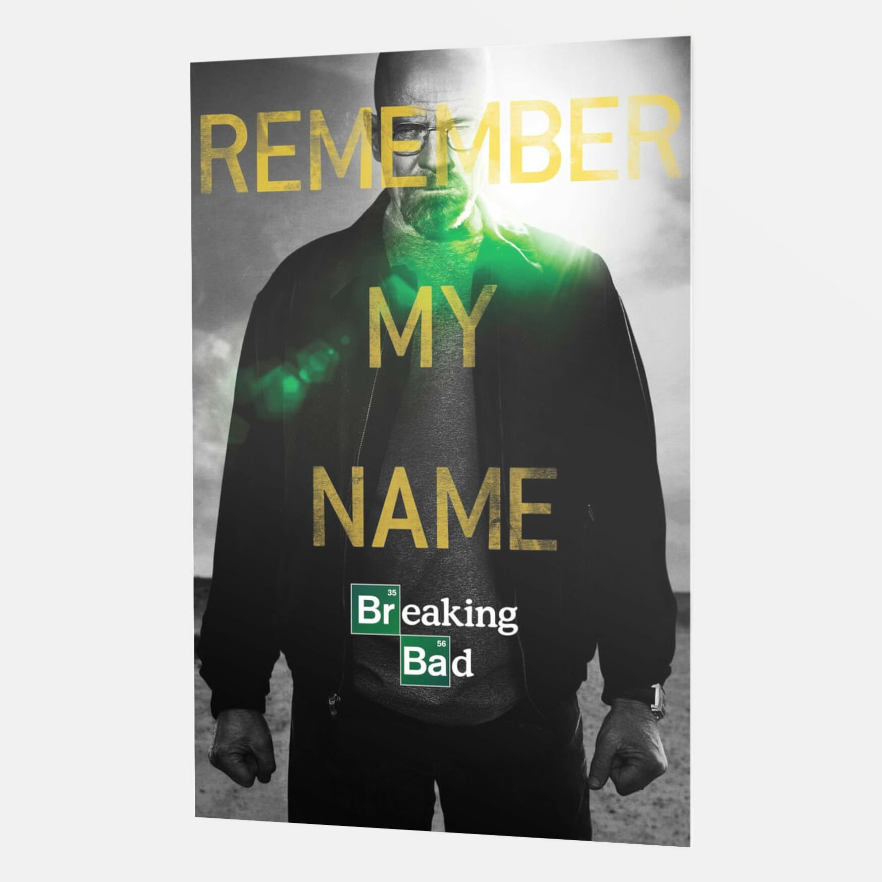 Интерьeрный постер (плакат на стену) по сериалу Во все тяжкие - 40x60 см. - от Poster4me