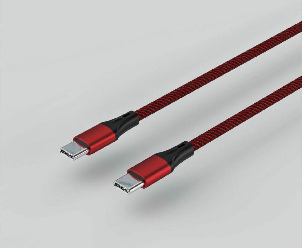 AccesStyle CC30-F200M Кабель для мобильных устройств USB Type-C/USB Type-C, 2 м, красный
