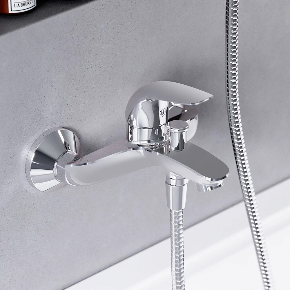 311000001 Eclipse, смеситель для ванны и душа, хром