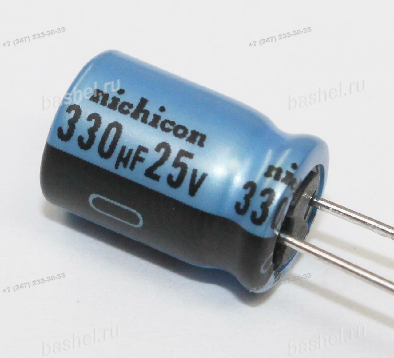 ECAP 330 мкФ / 25В (8х11,5) KA 105°C, Конденсатор электролитический, NICHICON