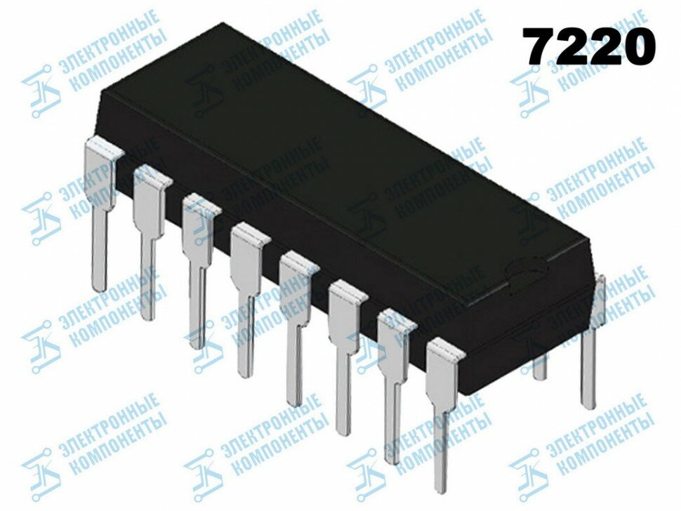 Микросхема TDA7073A DIP16