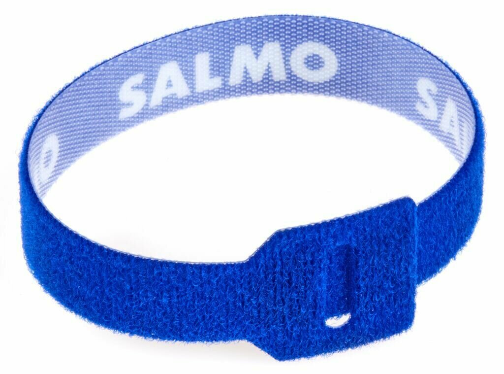 Стяжка для удилища Salmo, держатель, для поплавочной ловли, синий, длина 23 см
