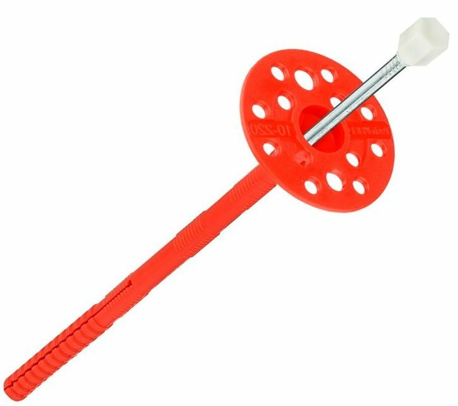 Дюбель для теплоизоляции М 10х220 мм с термоголовкой (400шт) ГОСТ