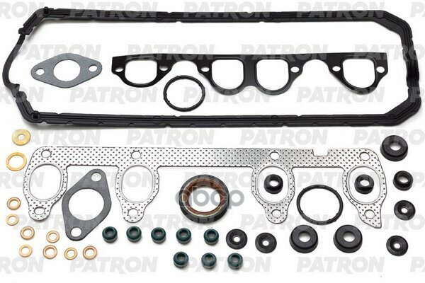 Комплект прокладок двигателя верхний без прокладки ГБЦ Audi 80. VW Golf 1.7SDi/1.9TDi/SDi 91> PATRON арт. PG1-2017