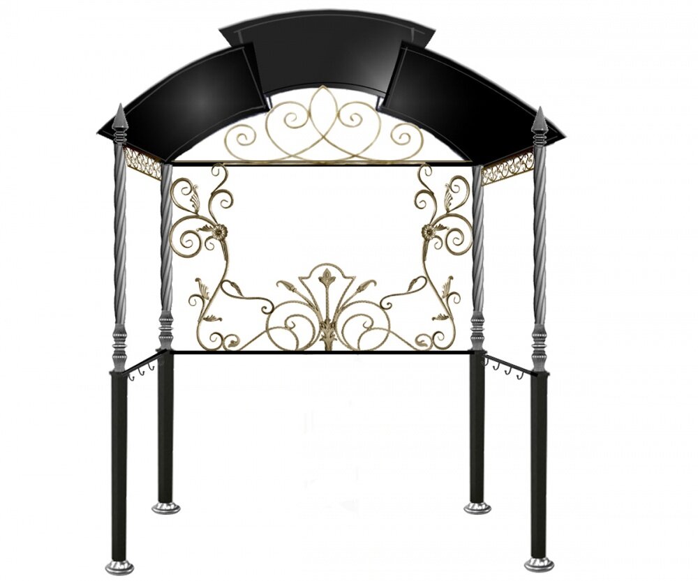 Навес для мангала "Золотая жемчужина"
