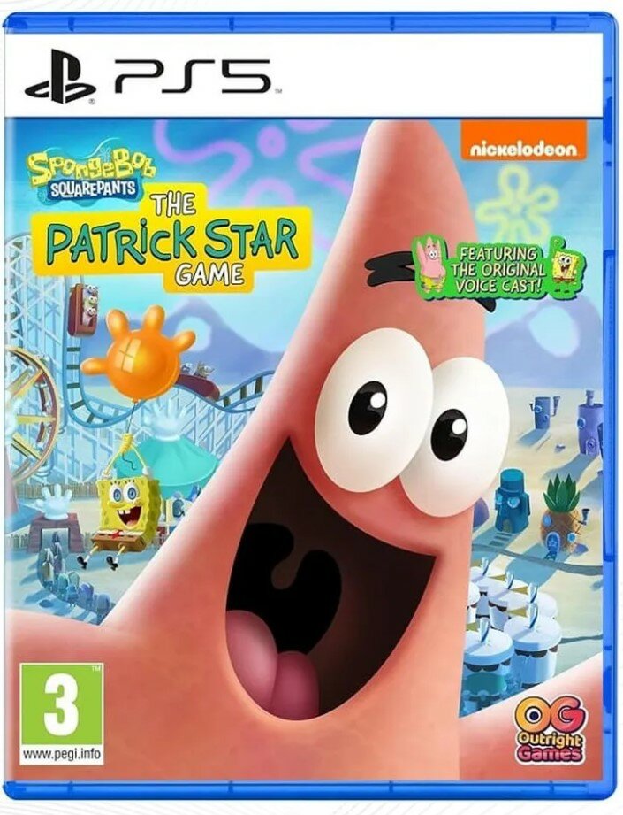 Видеоигра SpongeBob Squarepants-The Patrick для PS5 (английская версия)