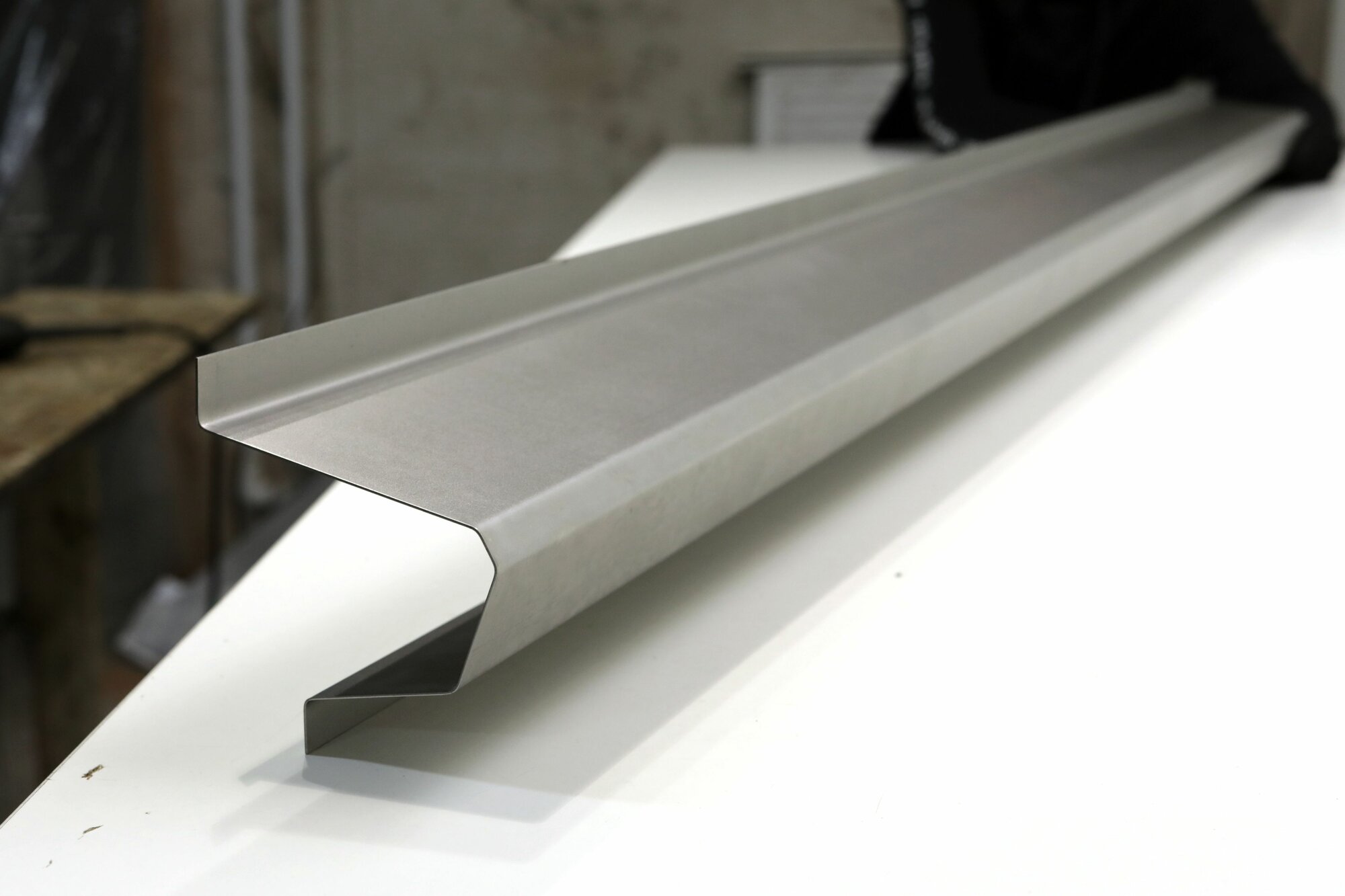 Порог ремонтный левый + усилитель для UAZ Patriot 2003> (уаз патриот), оцинкованная цинк сталь 1 мм