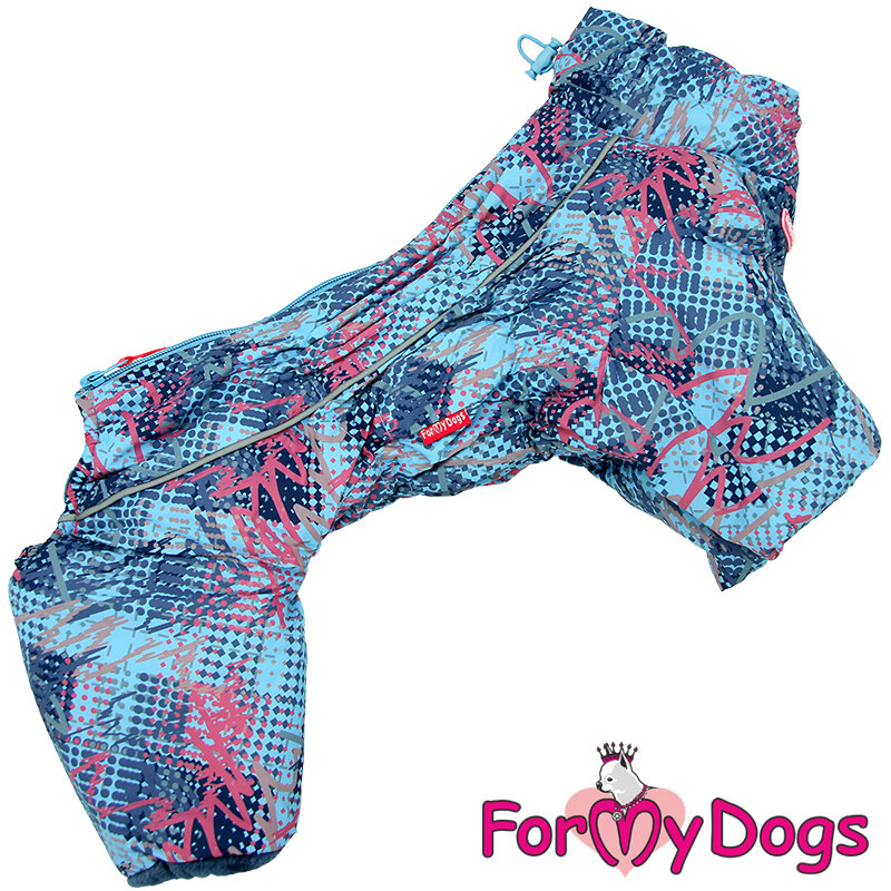 ФМД Комбинезон серо/голубой мальчик 14