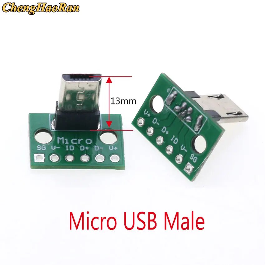 Micro USB Male, Цвет: H