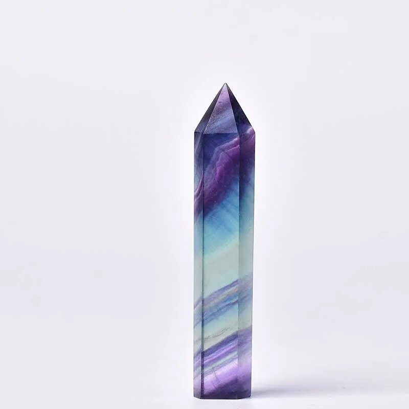 Натуральный цветной флюорит, кристаллы Harmonious Crystalloid 60-70mm
