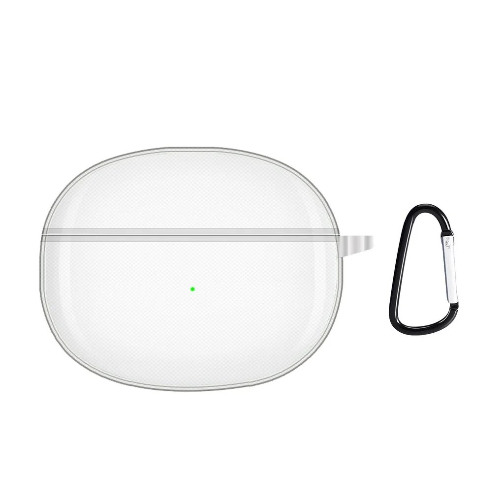 Чехол для Realme Buds T110 прозрачный Transparent