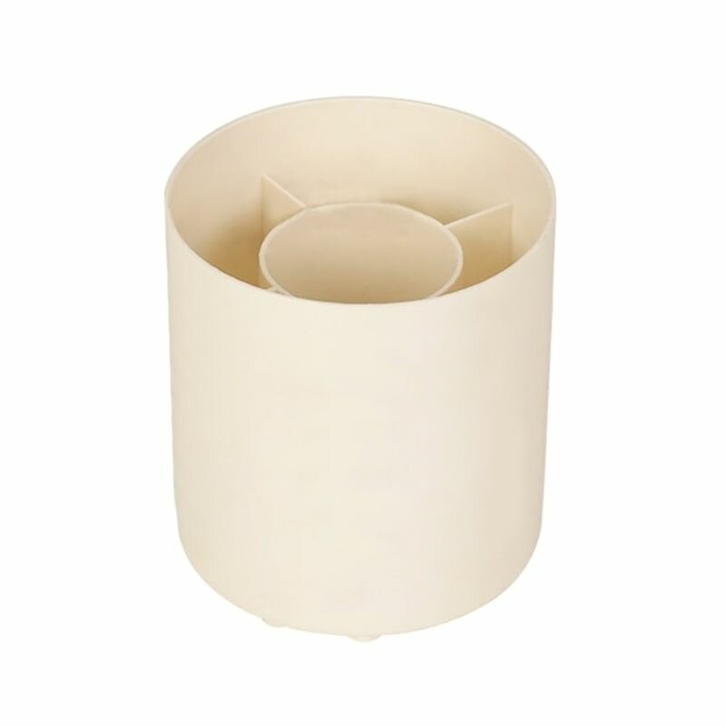 Вращающийся на 360 градусов контейнер для ручек - настольный канцелярский многоцелевой органайзер - вращающийся контейнер для ручек - белый