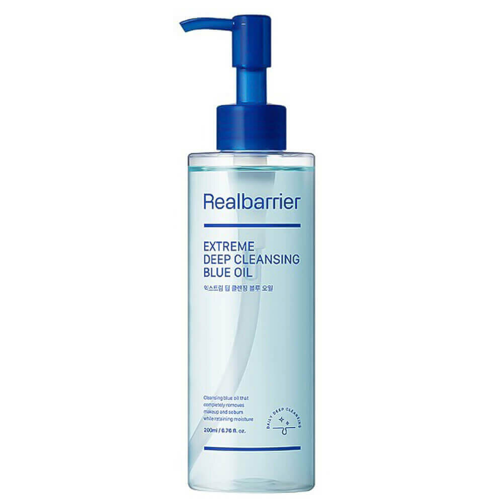 Гидрофильное масло для чувствительной кожи Real Barrier Extreme Deep Cleansing Blue Oil, 200 мл