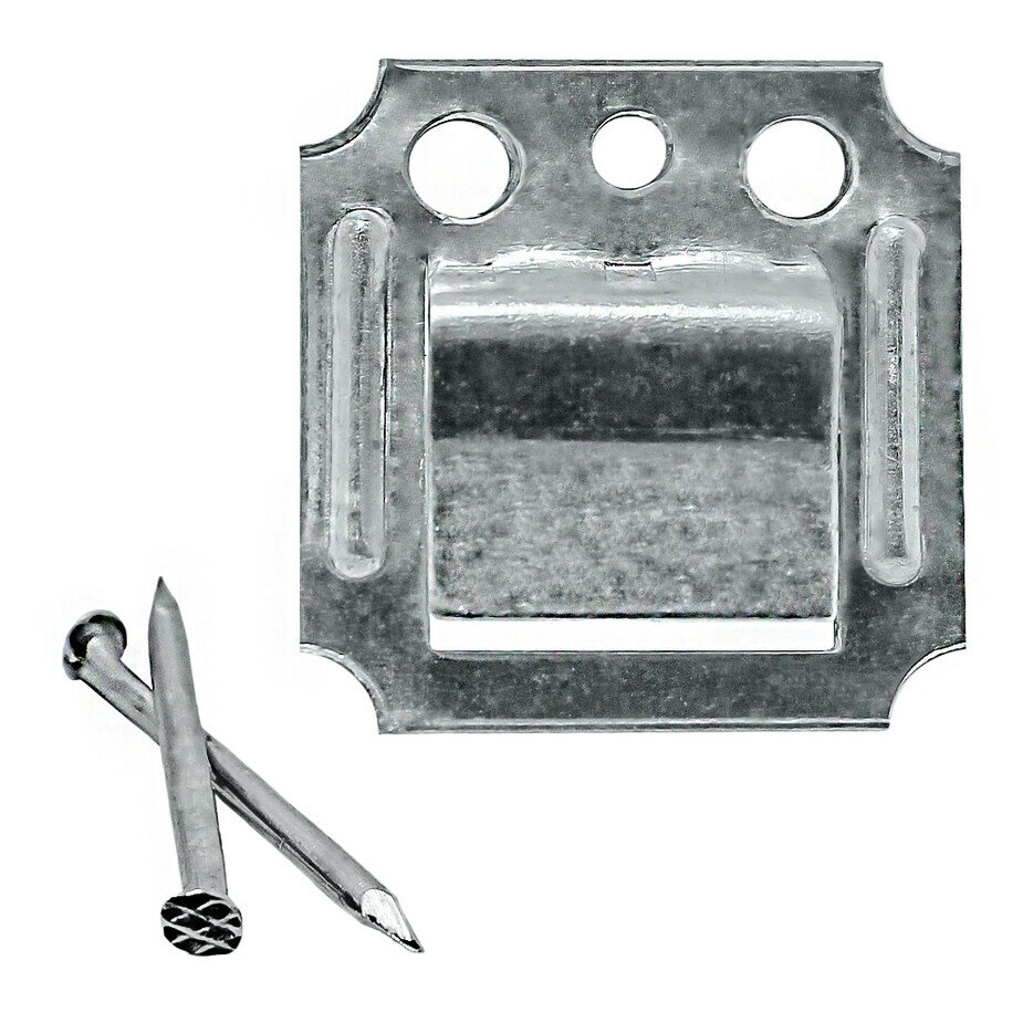 Крепеж кляймер №1 с гвоздями для панелей (200 шт.)