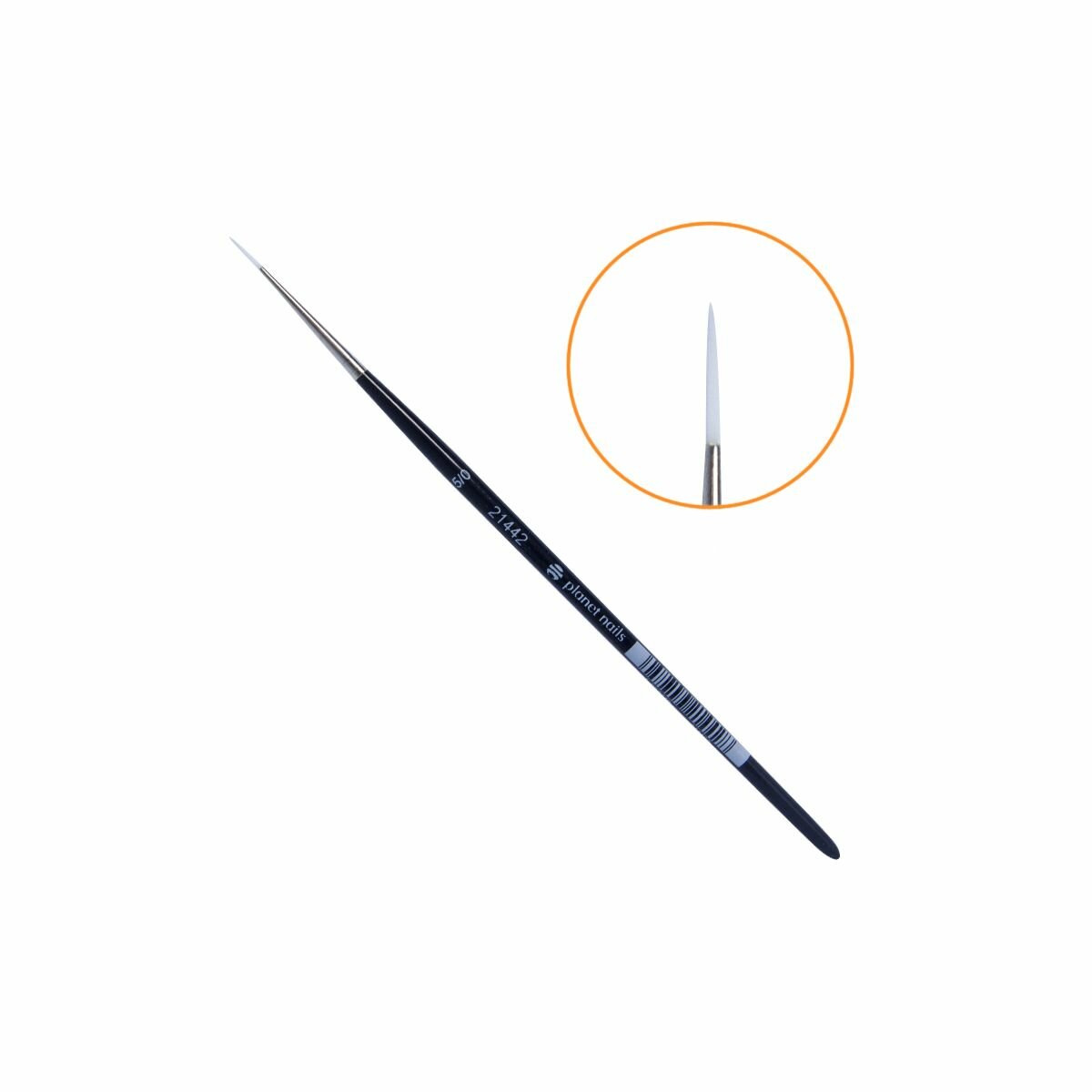 Кисть Planet Nails для дизайна волосок №5/0