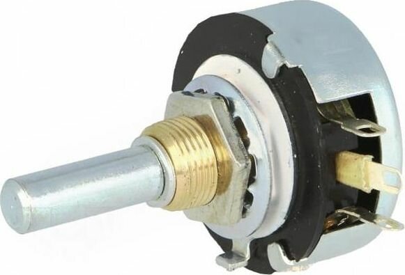 Потенциометр TELPOD DG-106 1K проволочный, однооборотный, моно, 1кОм, 2Вт, 10%, 1 шт