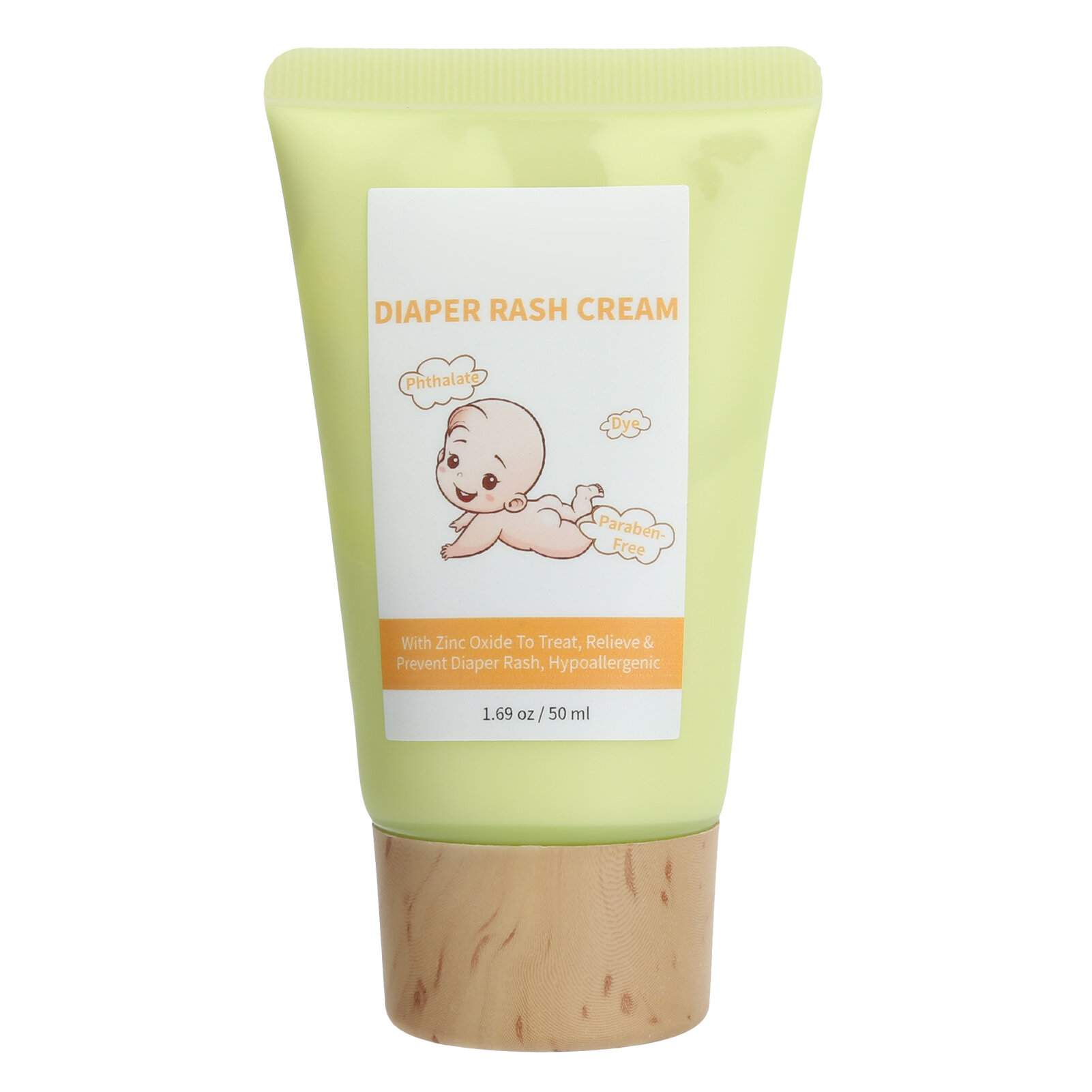Увлажняющий крем для малышей 50г, безопасный для кожи, лечение опрелостей, подходит для младенцев