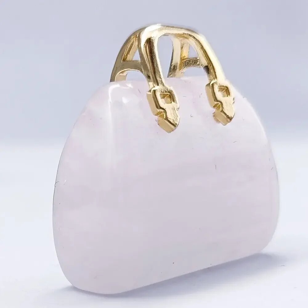 Статуя сумочки из натурального кристалла 13