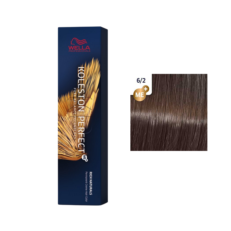 Wella Koleston Perfect ME+ 6/2 - Стойкая краска калифорнийская секвойя 60 мл