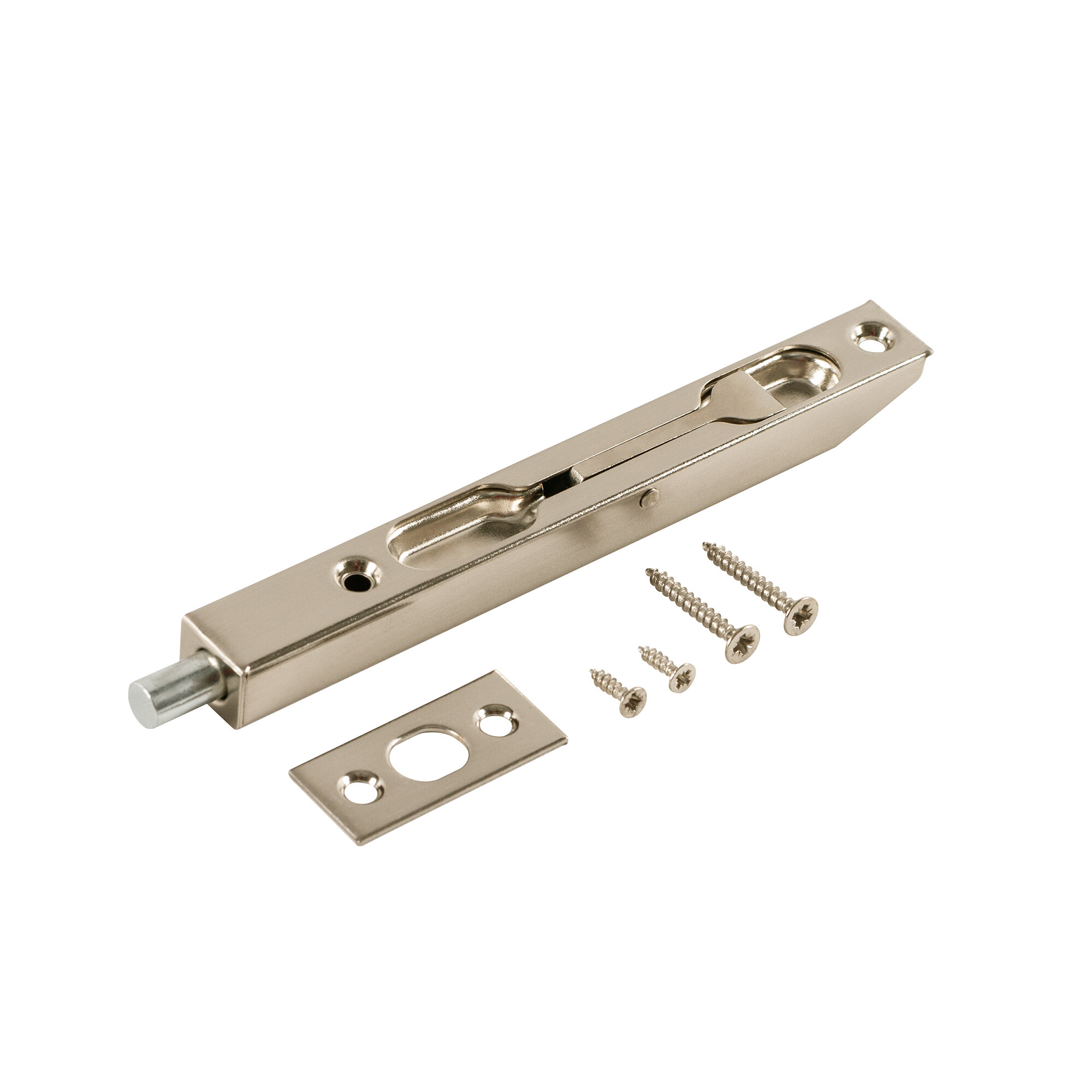 Торцевой упор Ajax (Аякс) RIGEL-FB SN матовый никель