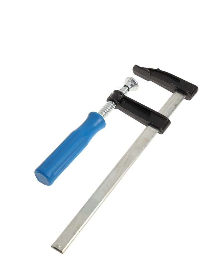 Струбцина F-образная тундра, пластиковая рукоятка, 200×50×250 мм