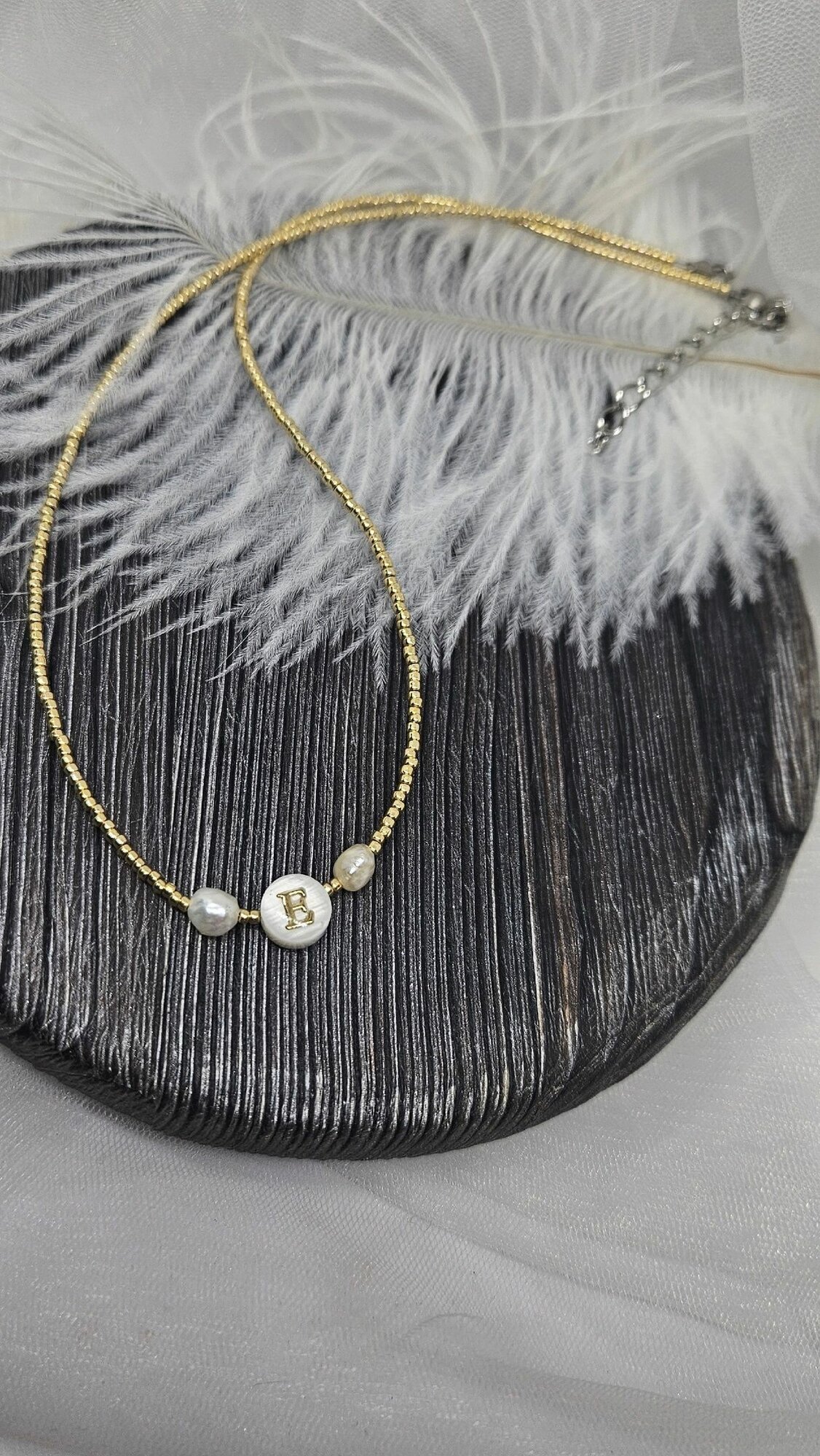 Колье, перламутр