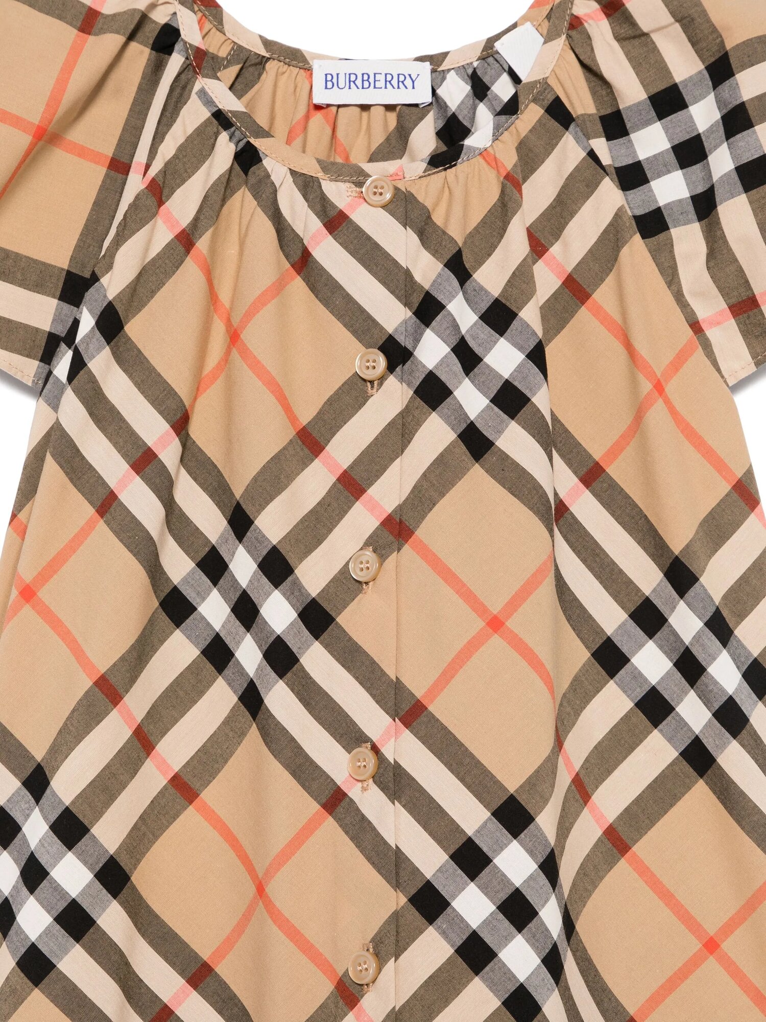Платье BURBERRY Talley, размер 6 лет, разноцветный — фото 1