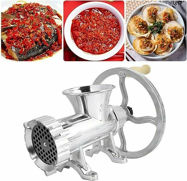 Механическая мясорубка Ручная Тайда Мясорубка, Отдельная с ручным управлением Многофункциональный алюминиевый сплав