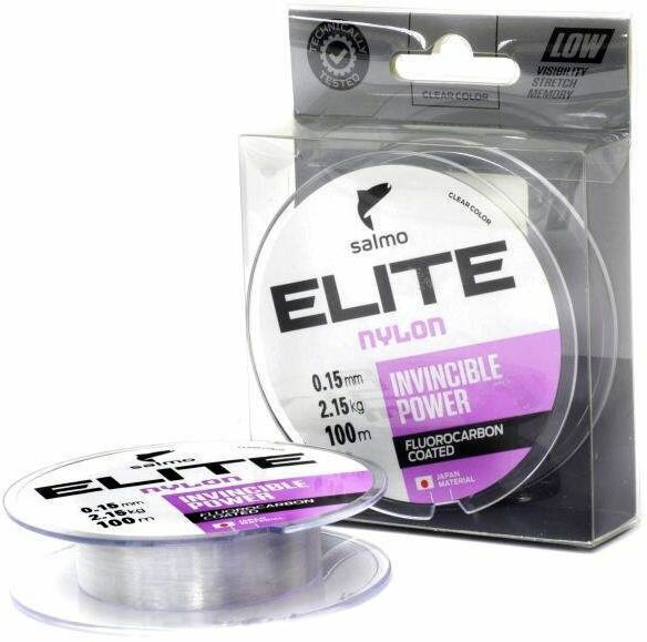Леска SALMO Elite Fluoro Coated Nylon 4118 100м 0,27мм