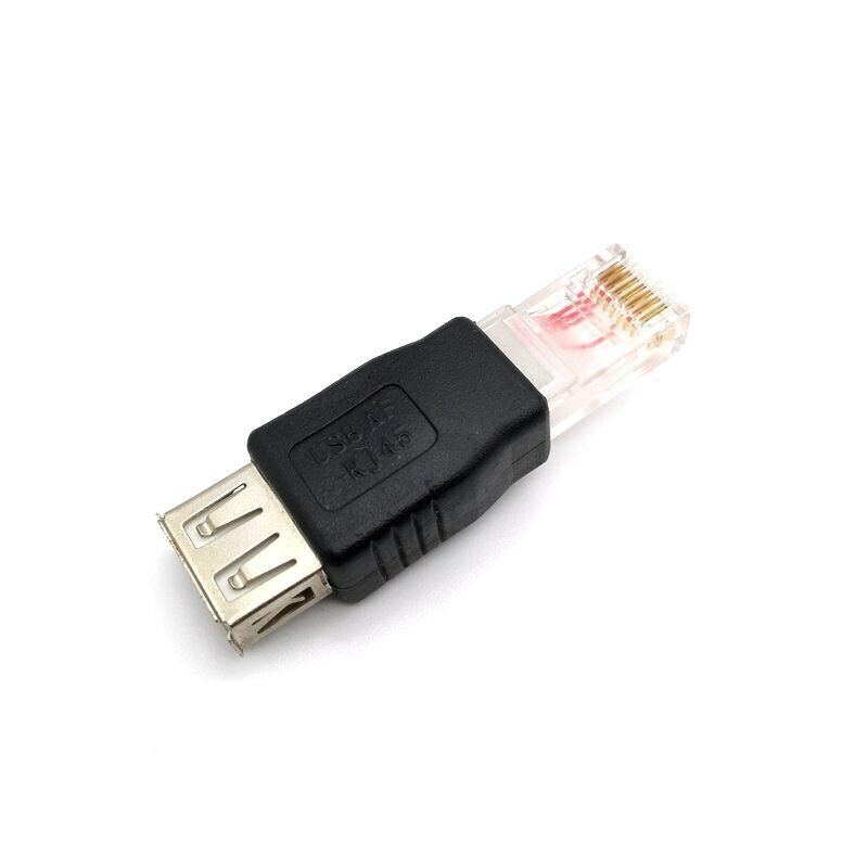 Шт. USB-адаптер «мама-папа» Ethernet RJ45, дропшиппинг, оптовая продажа, бесплатная доставка