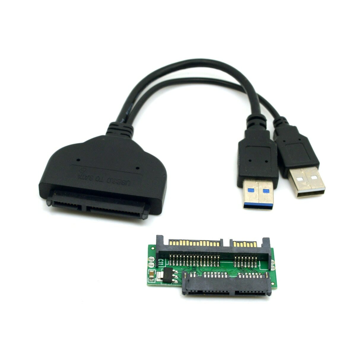 Адаптер SATA-USB USB 3.0 SATA Micro SATA Кабель-адаптер для 1.8