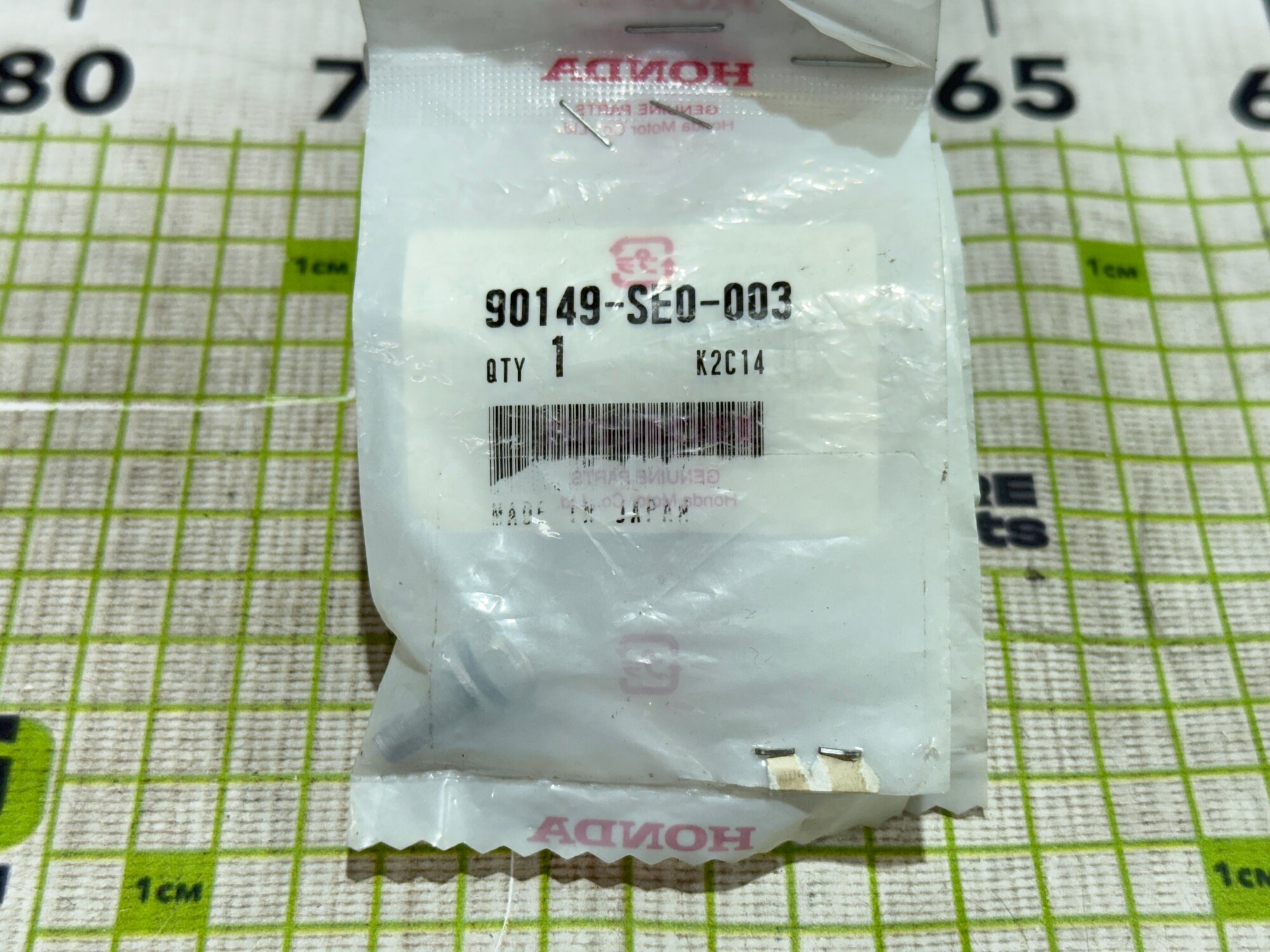 Болт заземления 6x16 для Honda Jazz