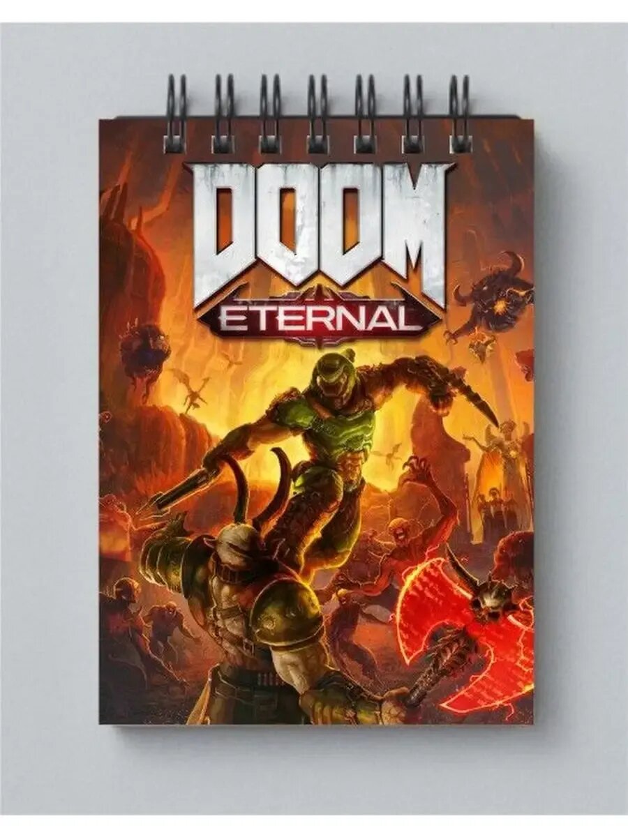Блокнот Doom/ Дум №7, А4