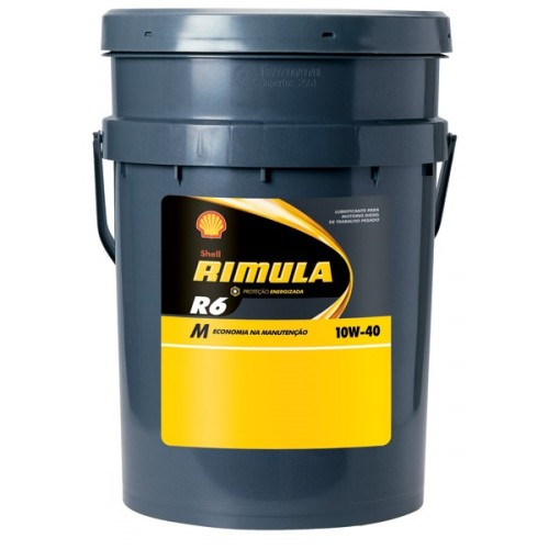 Масло моторное SHELL Rimula R6 M 10w40 (E7, 228.5) (20л) Синтетика 550044843