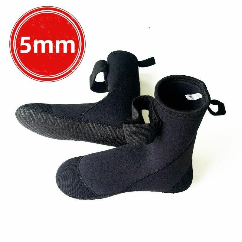 Носки для дайвинга толщиной 5 мм, подходящие для глубокого дайвинга и подводного плавания с маской