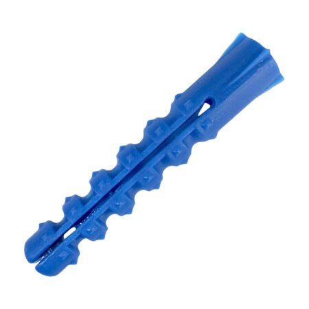 Дюбель распорный, с шипами, полипропилен, 8 x 50 мм, 800 шт - позволяет обеспечить более прочное и надежное крепление.