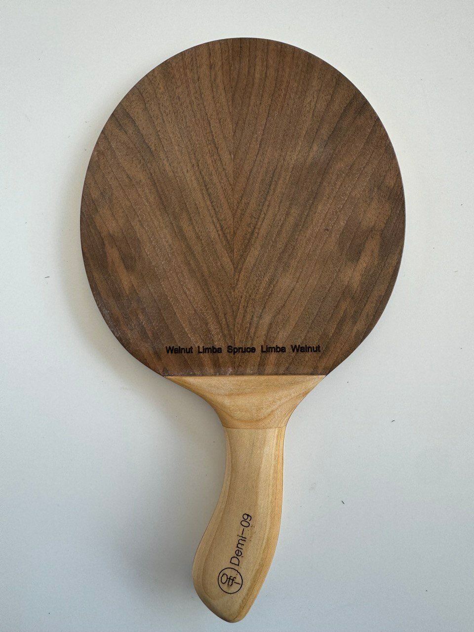 Основание ракетки для настольного тенниса DEMI-09, OFF-, форма банан