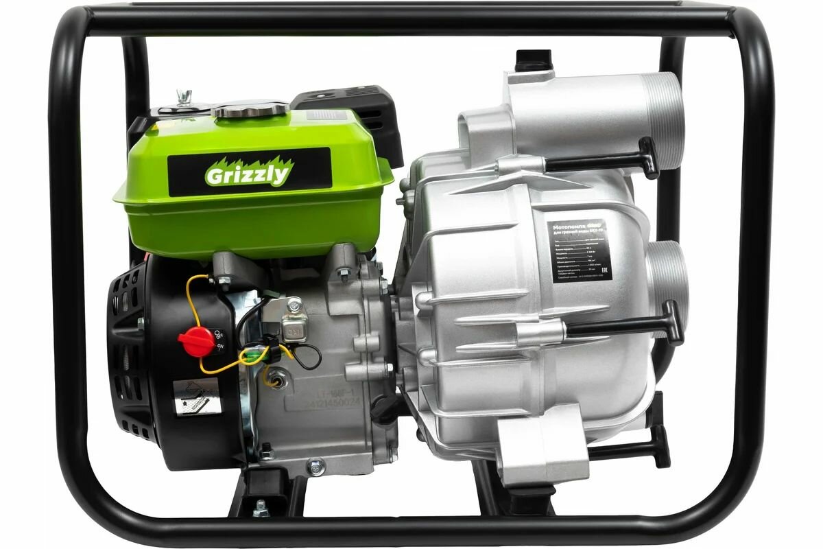 Мотопомпа Grizzly грязная вода, 5100 Вт, 7 лс SKY-19