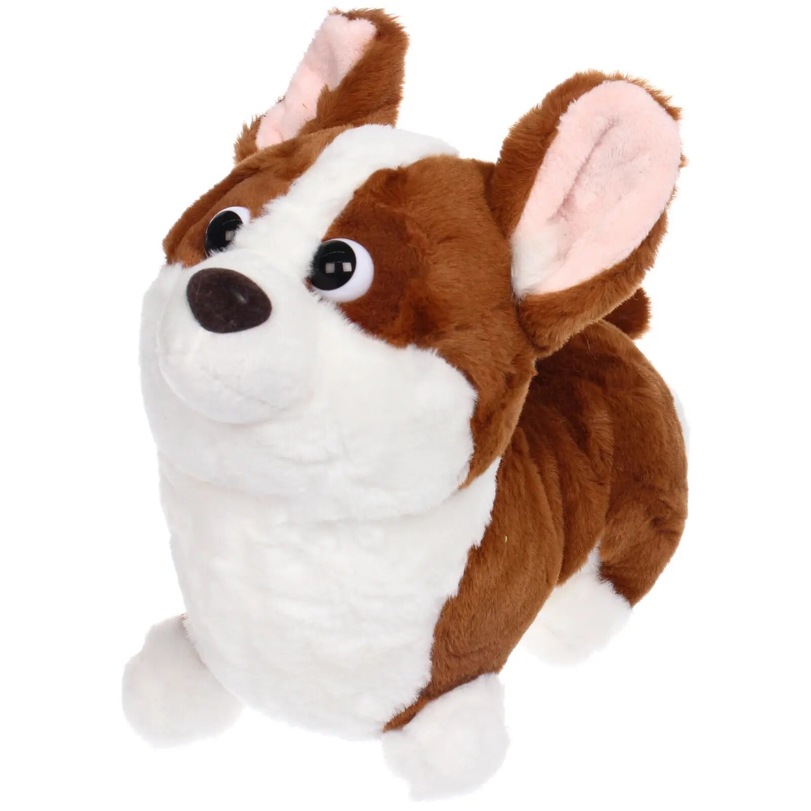 Мягкая игрушка «Собачка», Корги 23 см, плюшевая, коричневая и белая
