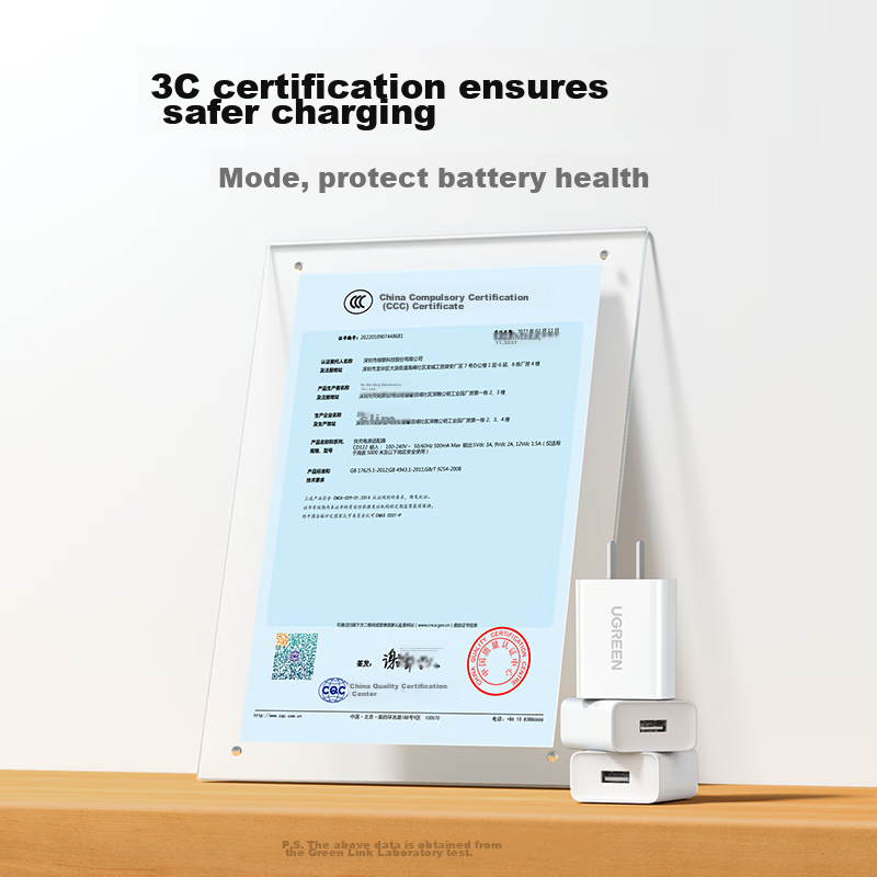 Lulian 18W Apple Charger, USB Charging Head, Android QC3.0 Fast Charging, Suitable for IPhone 16e15/14/13, Huawei, Xiaomi Phones, Smartwatches, Bluetooth Headphones, Data Cable Plug