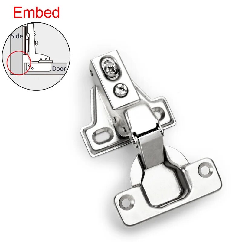 Дверные петли imango узкие 36 мм нержавеющая сталь Embed
