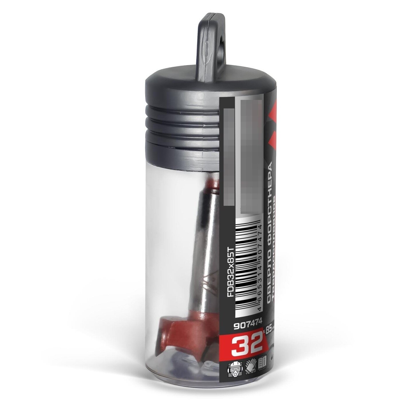 Сверло Форстнера METALLICA / Металлика Ultra по дереву, твердосплавное, с цилиндрическим хвостовиком, диаметр 32мм, рабочая длина 55мм / оснастка