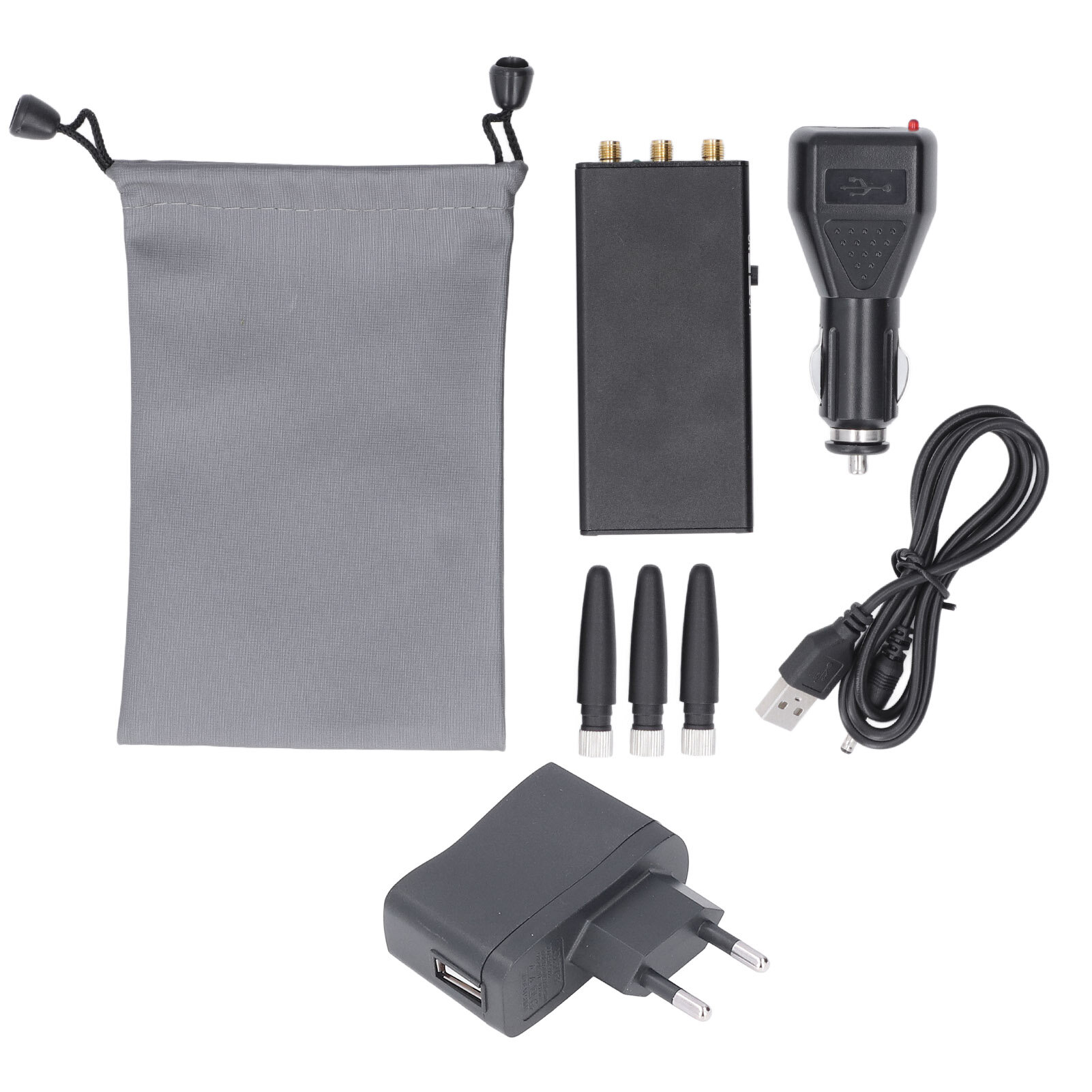 Блокиратор сигнала GPS 2G 3 антенны для авто/кораблей (EU Plug)