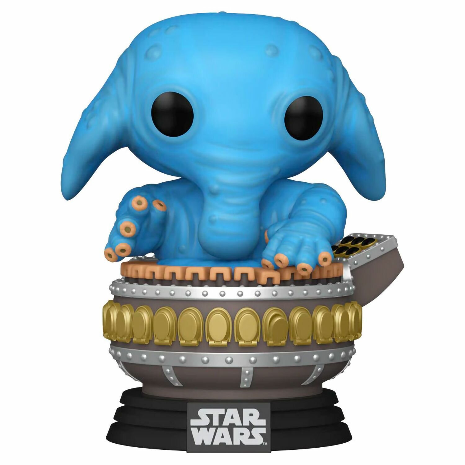 Фигурка Funko POP! Star Wars: Макс Ребо (Эпизод 6, «Возвращение джедая»), винил, 11.5×9×16 см, коллекционная — фото 1