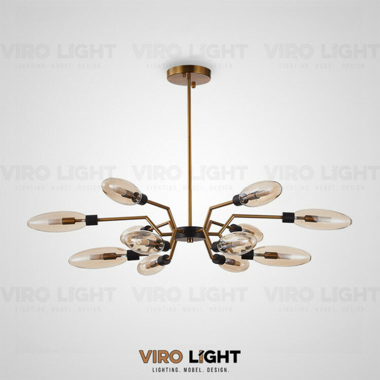 Люстра VIRO LIGHT AIK, светодиодная, лампы в комплекте, G9, E14