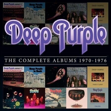 Deep Purple Complete Album 1970-1976, комплект из 10 CD с высококачественной музыкой. Ограниченное издание, подарок, коллекция